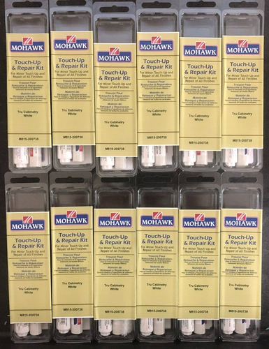 Case of 12 Mohawk Mark Cabinet Touch Up Kit WHITE Marker & Fil (FILL ...
