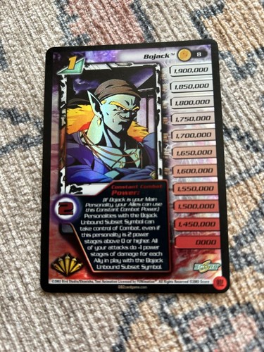 DBZ CCG Bojack Unbound 8 Card Personality Lot | eBay