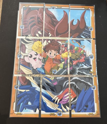 Japanese Digimon Adventure Card Puzzle Set Izzy Motimon Tentomon ...