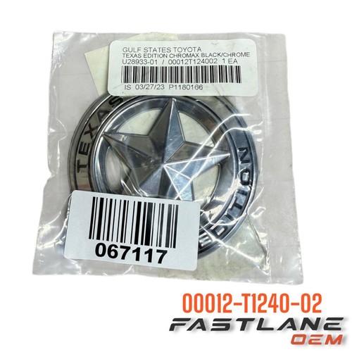 GENUINE TOYOTA EMBLEM NEW OEM 00012-T1240-02 | eBay
