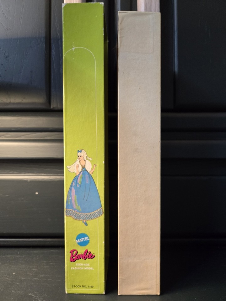 Vintage #1190 Standard Straight Leg Barbie Doll Blonde Side Glance With ...