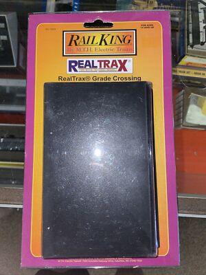 New MTH Railking Realtrax Track Grade Crossing O Gauge # 40-1009 • | eBay