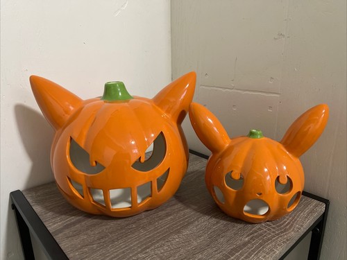 Pokemon Center Pikachu And Gengar Ceramic Tea Light Holders | eBay