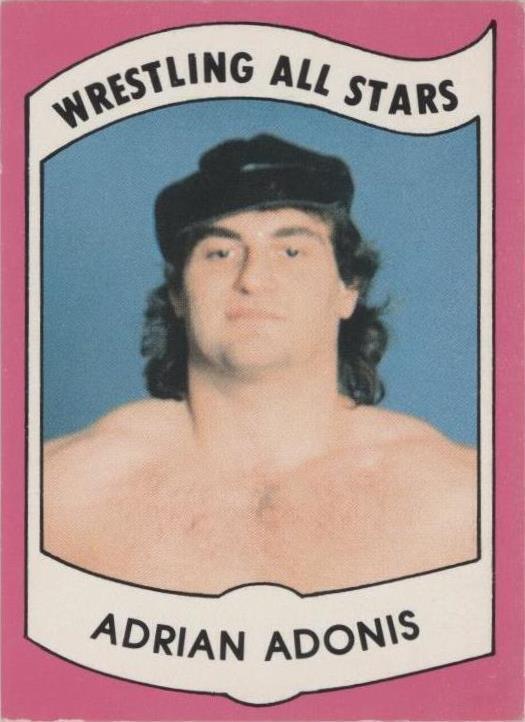 1982 Wrestling All-Stars Series B - Adrian Adonis #19 (RC) for sale ...