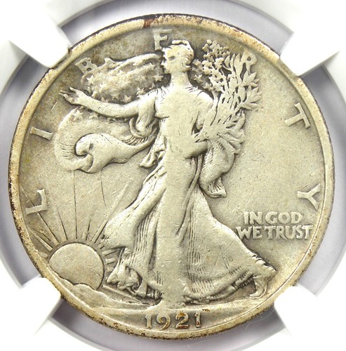 1921-P Walking Liberty Half Dollar 50C Coin (1921) - Certified NGC Fine ...