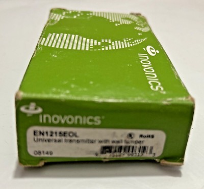 Inovonics Universal Transmitter with Wall Tamper and Read - EN1215EOL ...