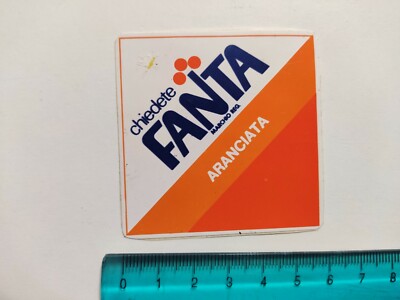 Adhesive Chiedete Fanta Orange Soda Sticker Decal Autocollant Aufkleber ...