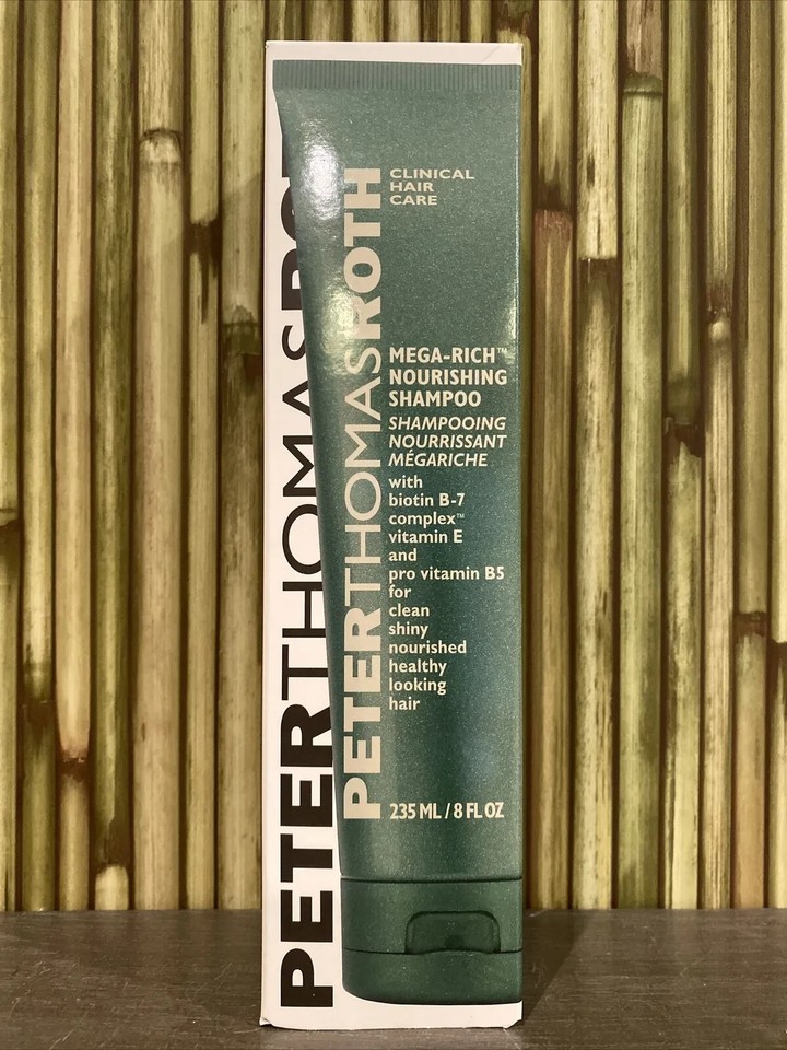New Peter Thomas Roth Mega-Rich Nourishing Shampoo | Biotin B-7 Complex ...