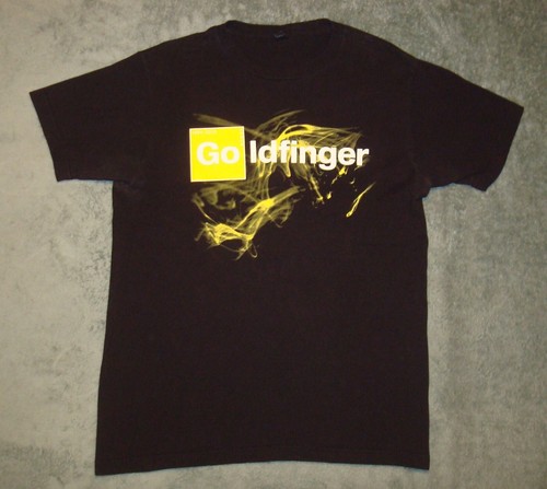 GOLDFINGER 1994-2013 T SHIRT MEDIUM BAND POP PUNK ROCK TOUR CONCERT ...