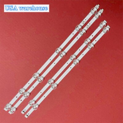 Full set LED Strips For TCL GIC43LB32_3030F2.1D 43S6500 43S325 ...