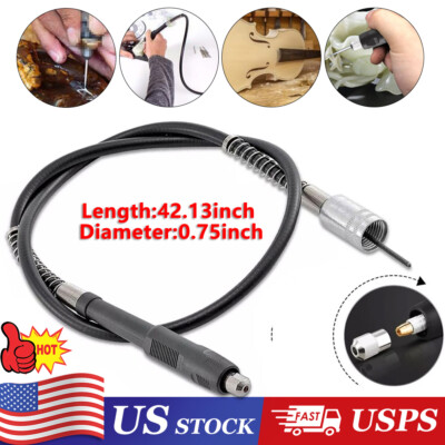 42" Extension Flexible Rotary Drill Tool Drive Flex Shaft Attachment ...