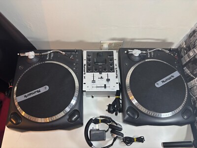 2 x Numark TT 1625 DJ Turntable Decks Bundle Excellent Working ...