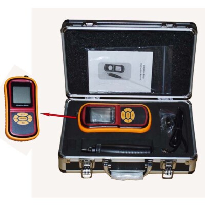 TECHTONGDA Vibration Meter Vibration Detection Equipment with LCD ...