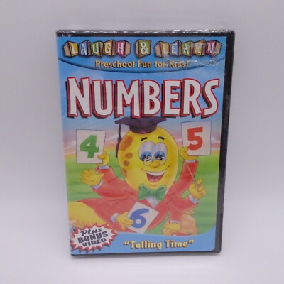 Laugh & Learn Preschool Fun For Kids!: Numbers (DVD) New Sealed ...