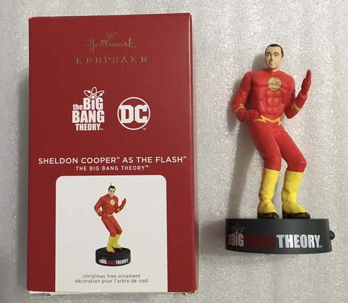 Hallmark Sheldon Cooper as The Flash 2021 Keepsake Ornament Big Bang ...