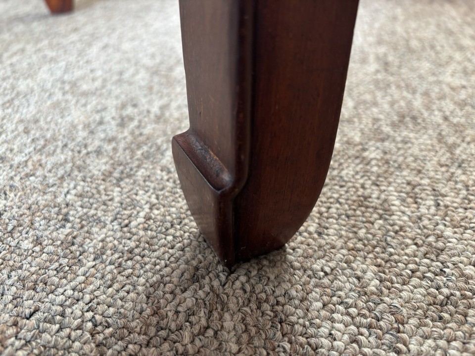 Vintage Rose wood Games Table – Inlaid Chess Board – Mid Century ...