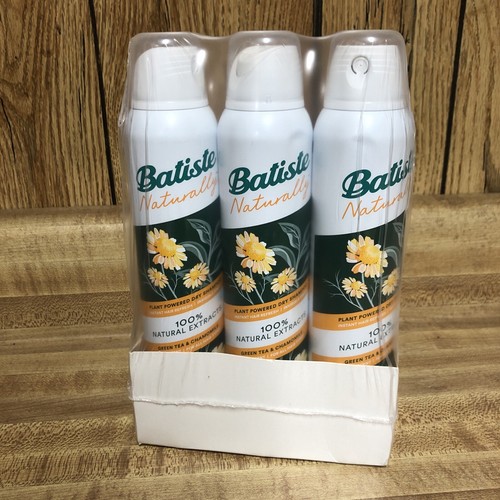 Batiste Naturally Dry Shampoo Green Tea & Chamomile 4.23oz Natural ...