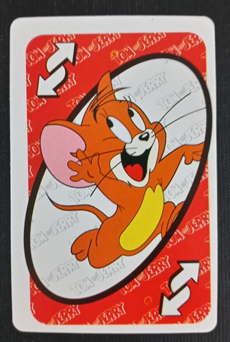 UNO Tom And Jerry Card Red Jerry Reverse Card | eBay