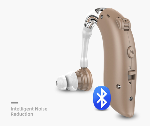 1 Pair of Digital Hearing Aids With Bluetooth Function Severe Loss ...