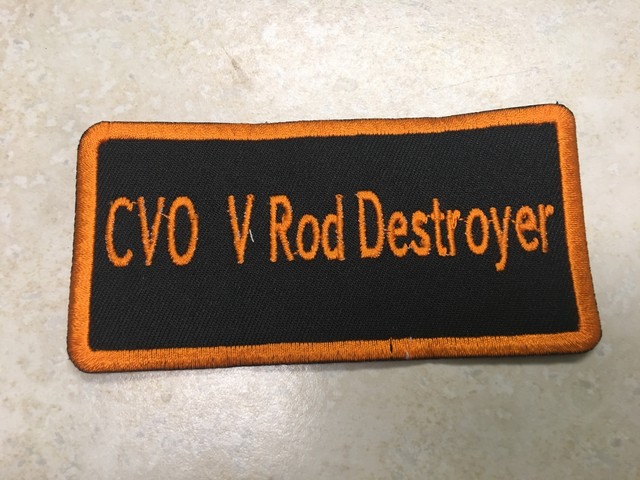 CVO V Rod Destroyer Harley Davidson Patch | eBay