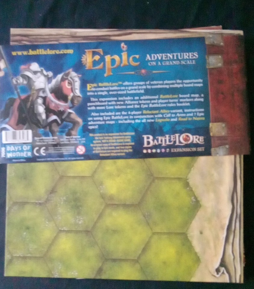 BattleLore Epic Expansion - Adventures on a Grand Scale Unpunched | eBay