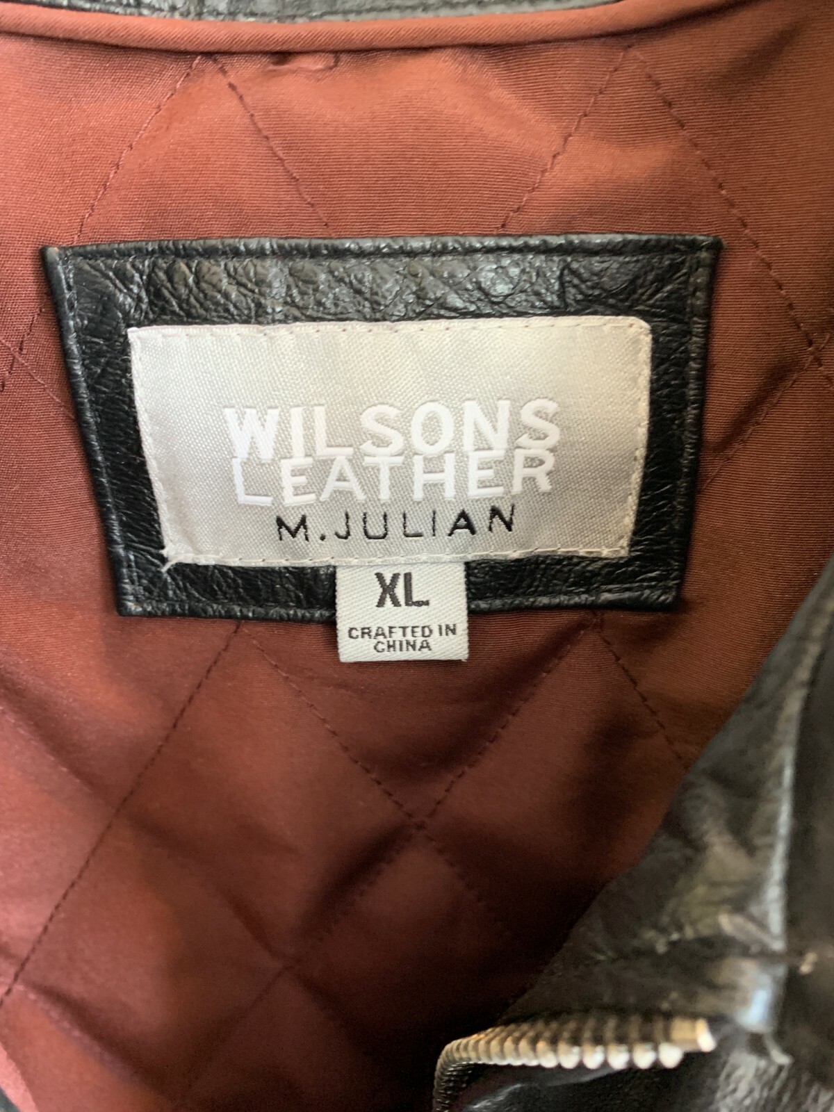 Vintage M Julian Wilsons Leather Jacket - XL - Extra … - Gem