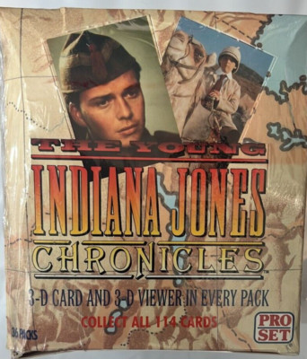 1992 Pro Set The Young Indiana Jones Chronicles 3-D CARD 114 CARDS / 36 ...