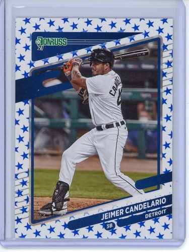 2021 Donruss #92 Jeimer Candelario Independence Day | eBay