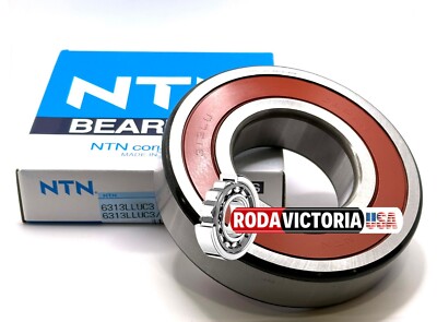 NTN 6313 LLU C3 DEEP GROOVE BALL BEARING, RUBBER SEALED 6313 2RS ...