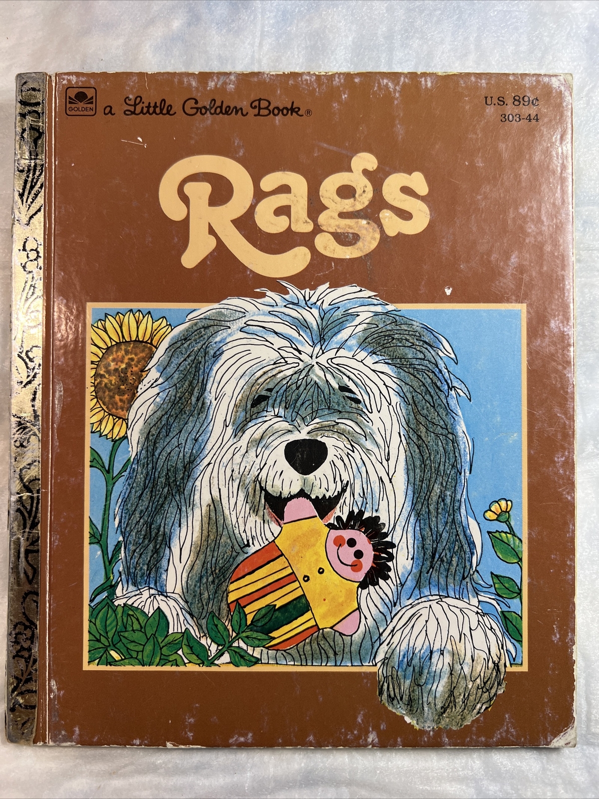 Vintage A Little Golden Book Rags .89 303-44 1970 #712 | eBay