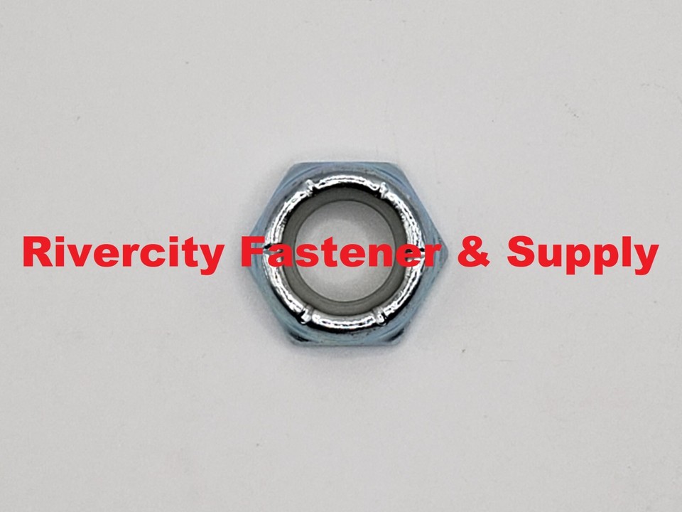 5/16-24 Nylon Insert Lock Nut Thin / Jam / Half thick NTE Series 5 ...