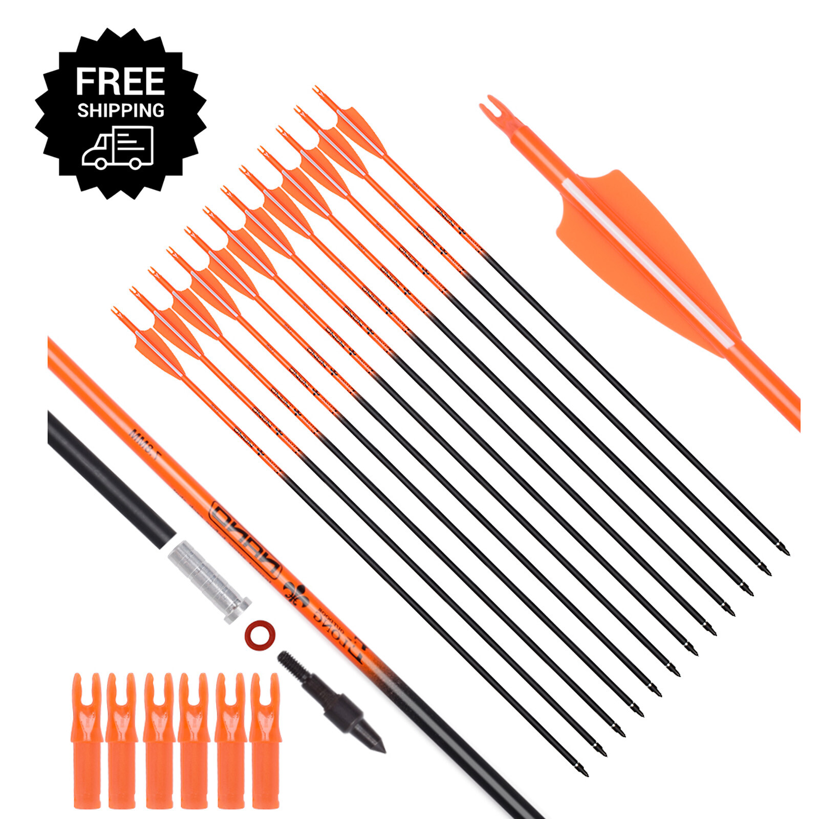 Carbon Hunting Arrows