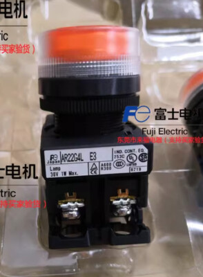 1pcs Fuji Electric Pushbutton switch with light AR22G4L AR22G4L-11E3R ...