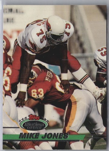 1993 Stadium Club Football Card #19 Mike Jones | eBay