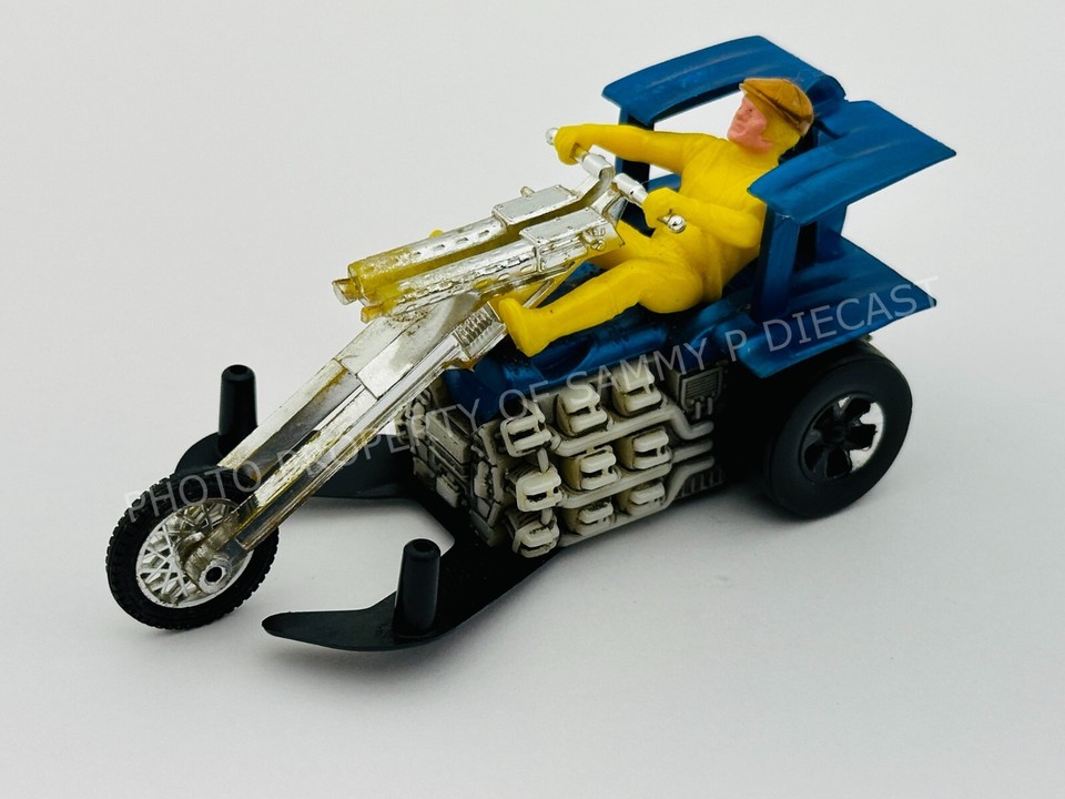Hot Wheels Redline Chopcycles SOUR KRAUT Blue 1973 VERY RARE - Very ...