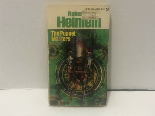 The Puppet Masters Robert A. Heinlein Vintage 1951 Signet Paperback ...