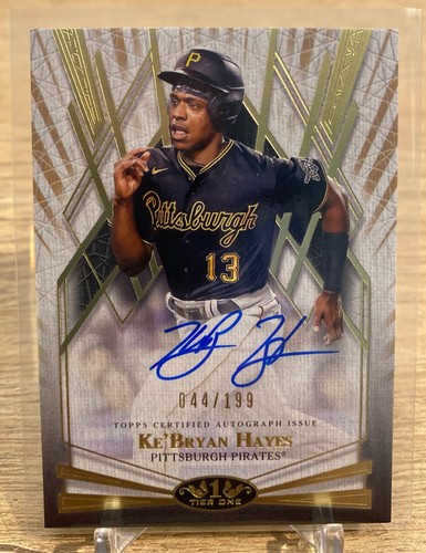 2022 Topps Tier One Ke Bryan Hayes Auto Autograph D 199 Ebay