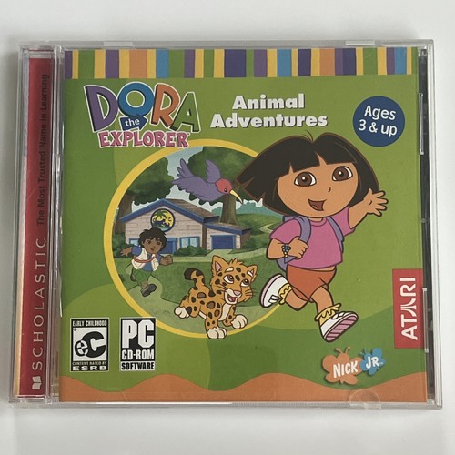 Dora the Explorer: Animal Adventures (PC, 2003) PC Game Complete ...