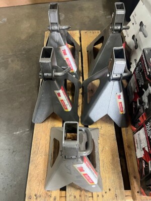 Jack Stands 3 Ton 6,000 lb Pair (2) Heavy Duty Car Truck Auto Aluminum ...