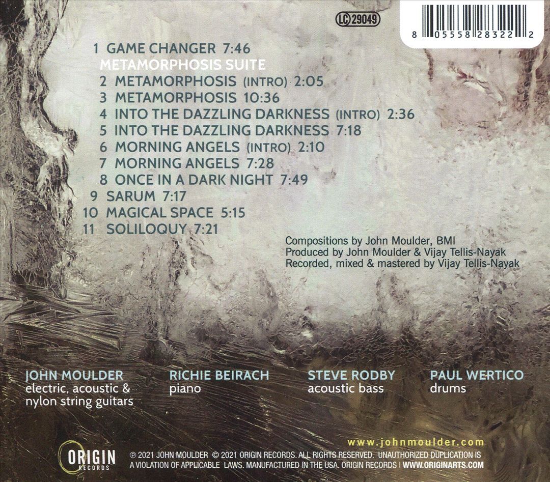 JOHN MOULDER/PAUL WERTICO/STEVE RODBY/RICHIE BEIRACH METAMORPHOSIS NEW ...