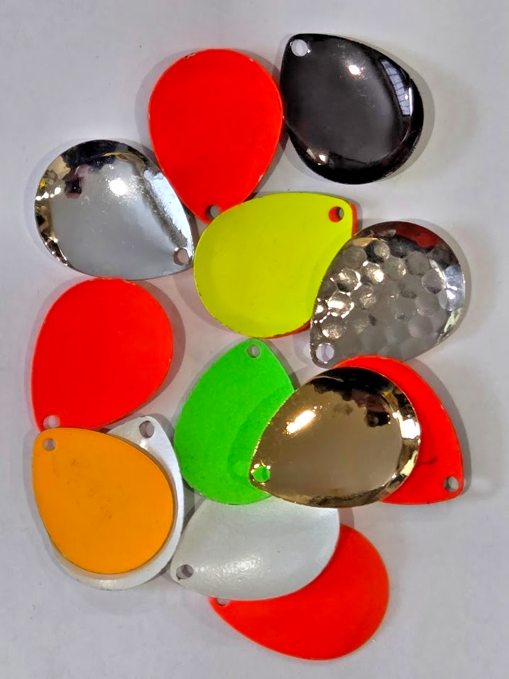 25 Colorado Spinner Blades Size # 5 Assorted Colors - Free Ship ...