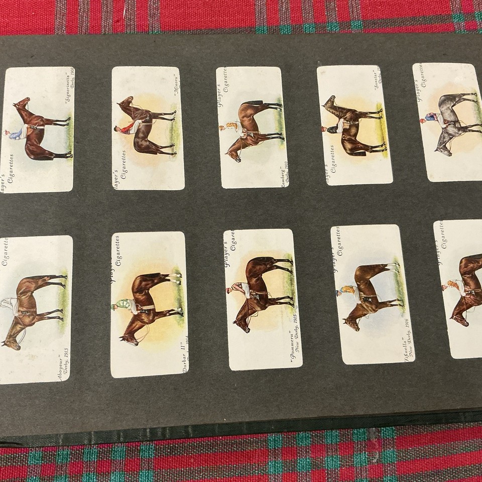 Antique 500 Cigarette Card Album + 10 Complete And Part Sets Circa 1933 ...