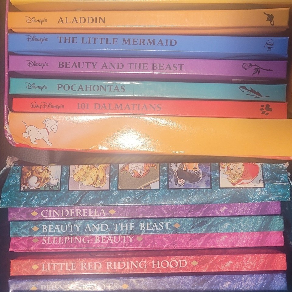 Lot of 2 My Storytime Classics Library & Treasury of Disney Classics 2 ...
