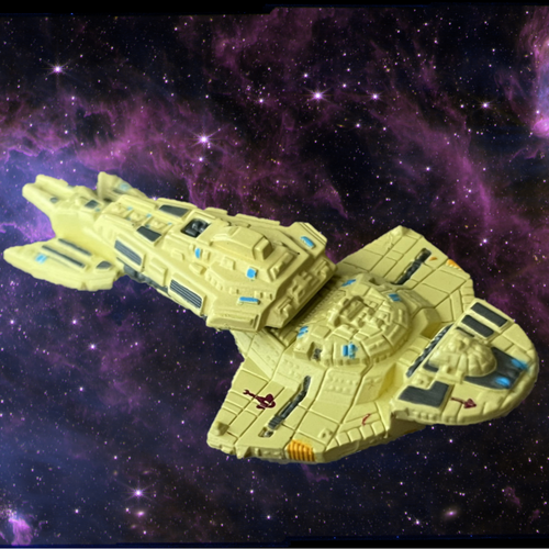 Star Trek Micro Machines: Cardassian Obsidian (Keldon-class) Starship ...