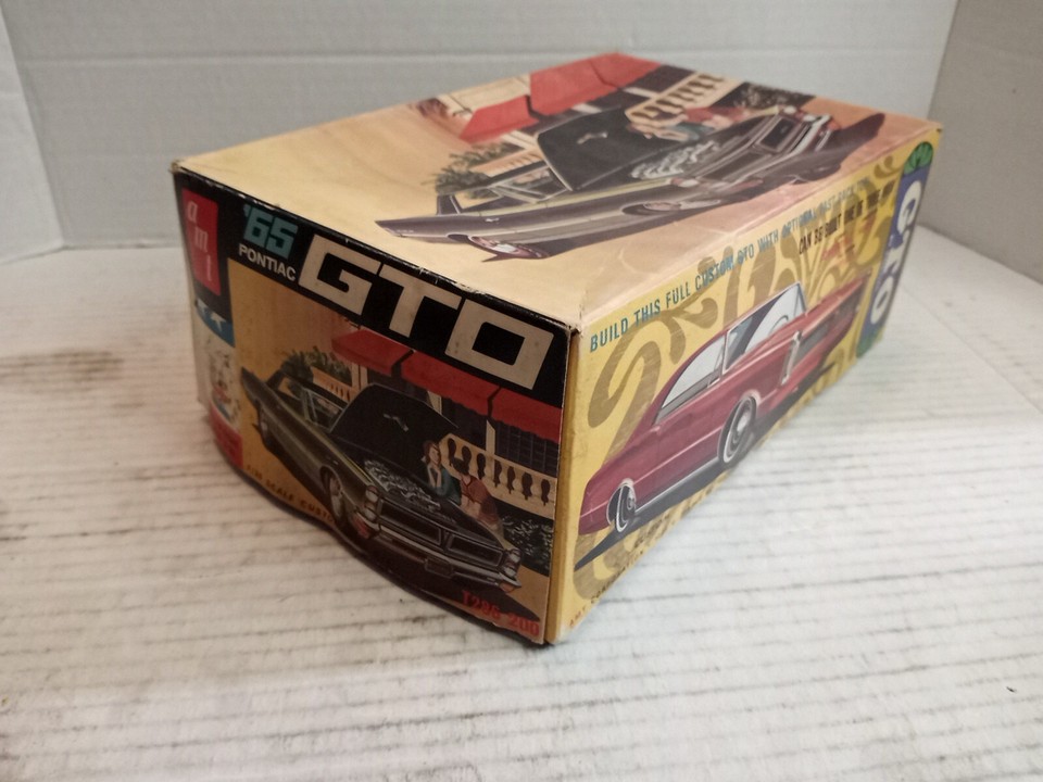 AMT '65 PONTIAC GTO 1/25 Model Kit Built | eBay