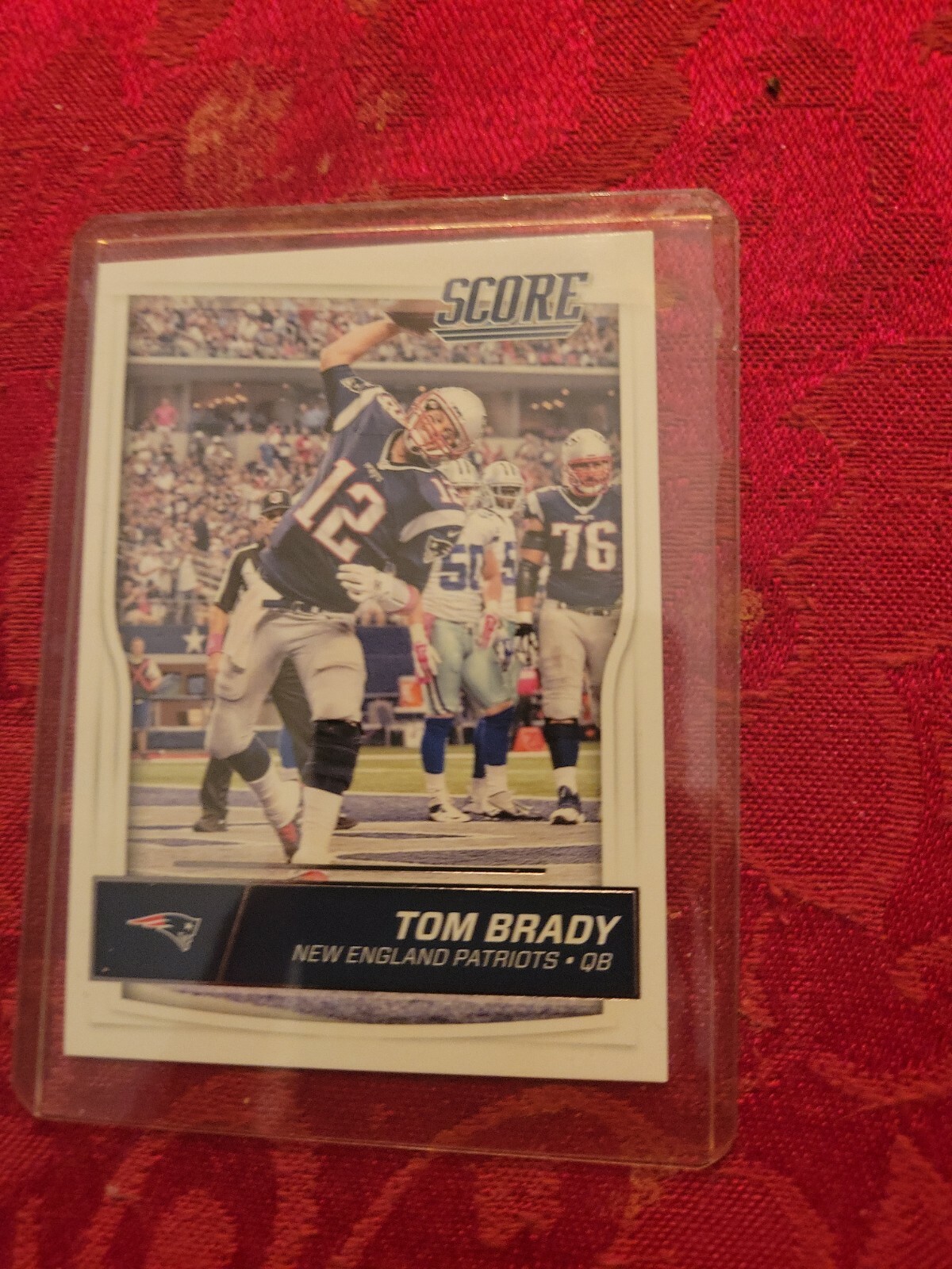 Tom Brady 2016 Score #189 New England Patriots NFL Football Card | eBay