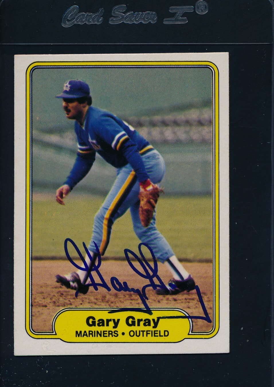 1982 Fleer #511 Gary Gray Mariners Signed Auto *27321 | eBay