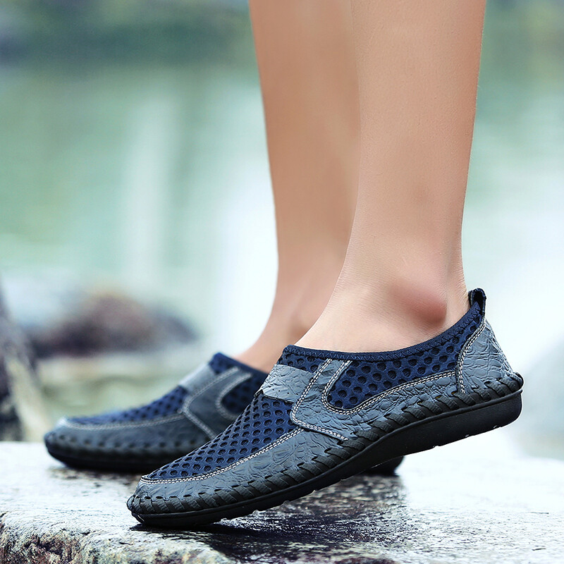 Mens Outdoor Beach Sandals Shoes Slip on Loafers Pumps Moccasins ...