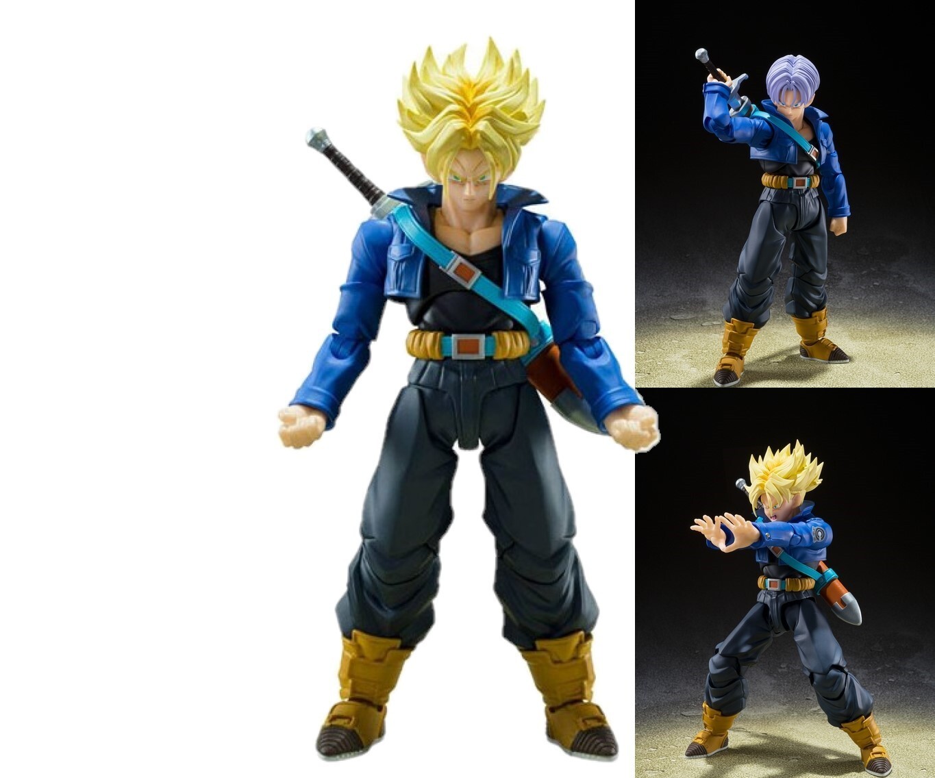S.H.Figuarts Super Saiyan Trunks Action Figure boy from the future ...