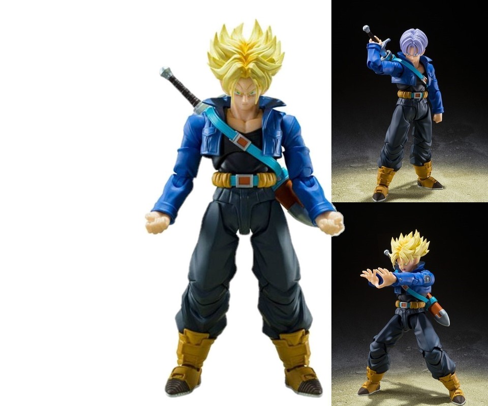 S.H.Figuarts Super Saiyan Trunks Action Figure boy from the future ...
